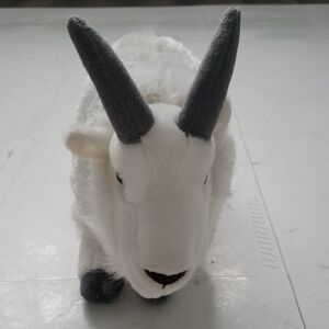 Wild Republic | Toys | Wild Republic Plush White Bobby Goat Soft Furry ...
